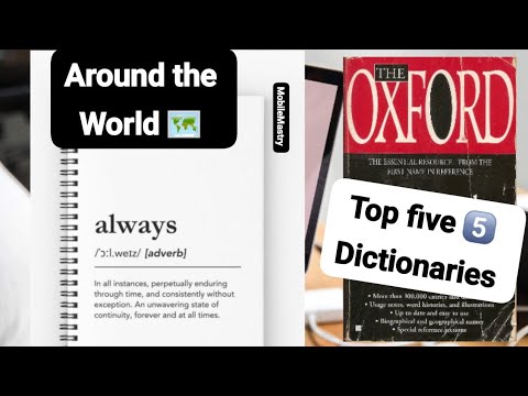 Top five dictionaries in the world for every educational purpose for teachers and Students