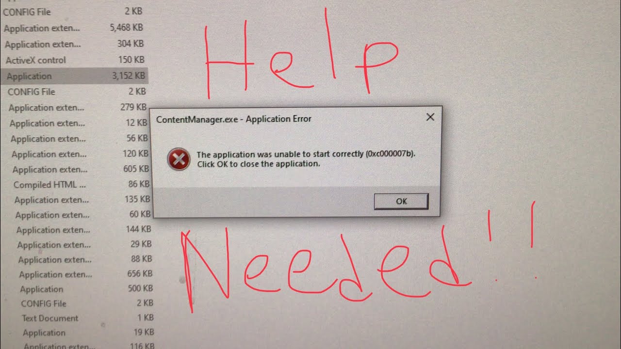Help needed! Trainz 12 content Manager error (Read the description)