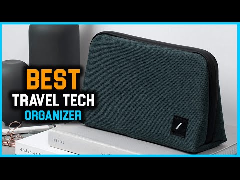Top 5 Best Travel Tech Organizers [Review] - Travel Case Electronic Organizer/Lite Organizer [2023]