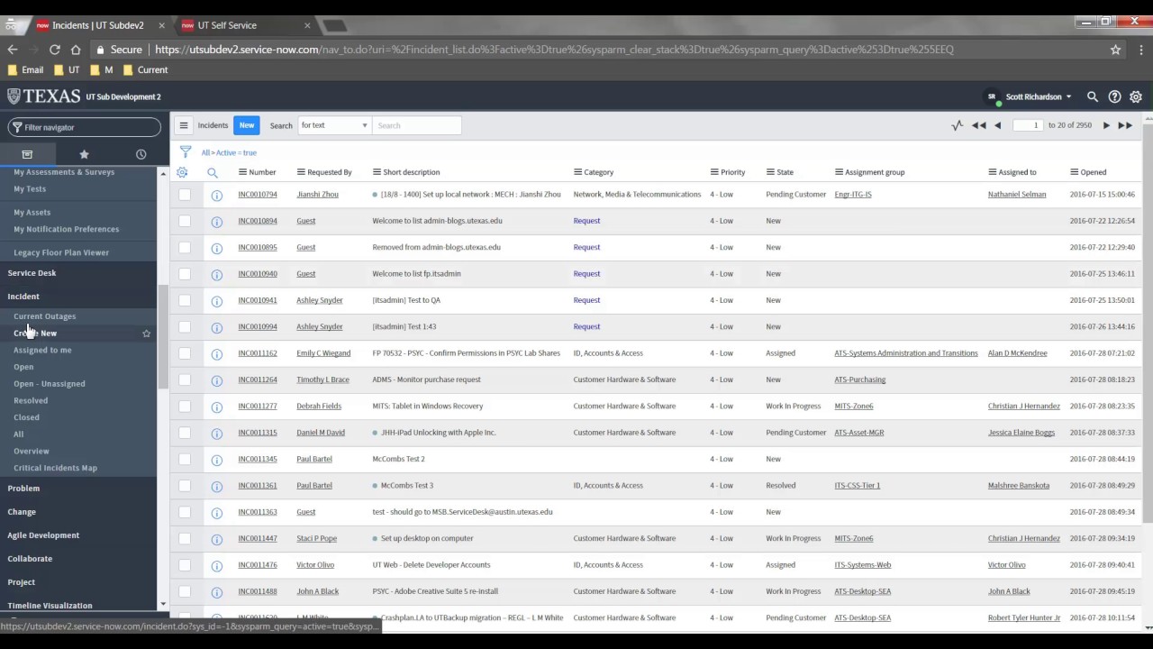 Creating an Incident Template