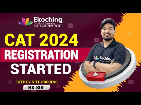 CAT 2024 Application Form Guide | Step-by-Step Instructions | BK Sir
