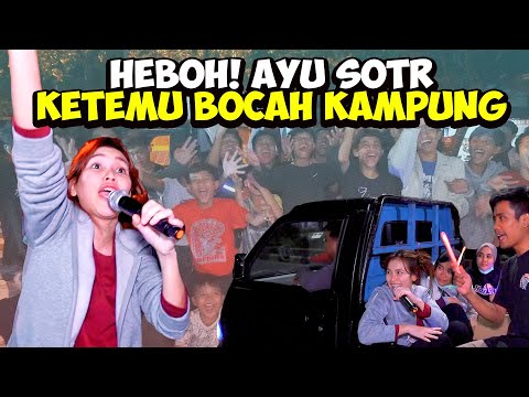 AYU TING TING BELI SAHUR DI WARTEG MARGONDA
