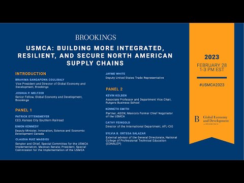 USMCA: Building more integrated, resilient, and secure North American supply chains
