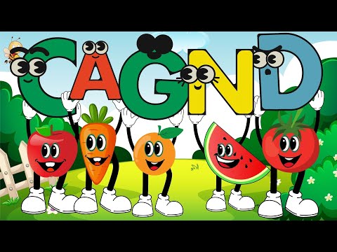 "Fruit & Veggie Spelling Fun!"