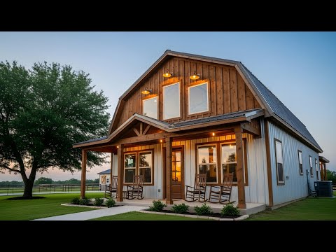 BARNDOMINIUM HOMES UNDER 100K | MODERN AND RUSTIC STYLE