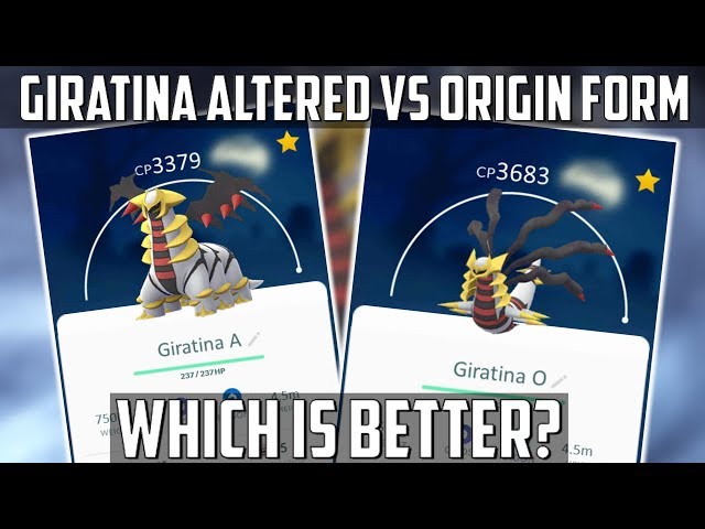 The best movesets for Giratina in Pokemon GO