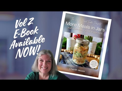 NOW AVAILABLE!! My 2nd Cookbook Is Here!! Meals in Jars, Vol 2 - E-Book Sale is LIVE
