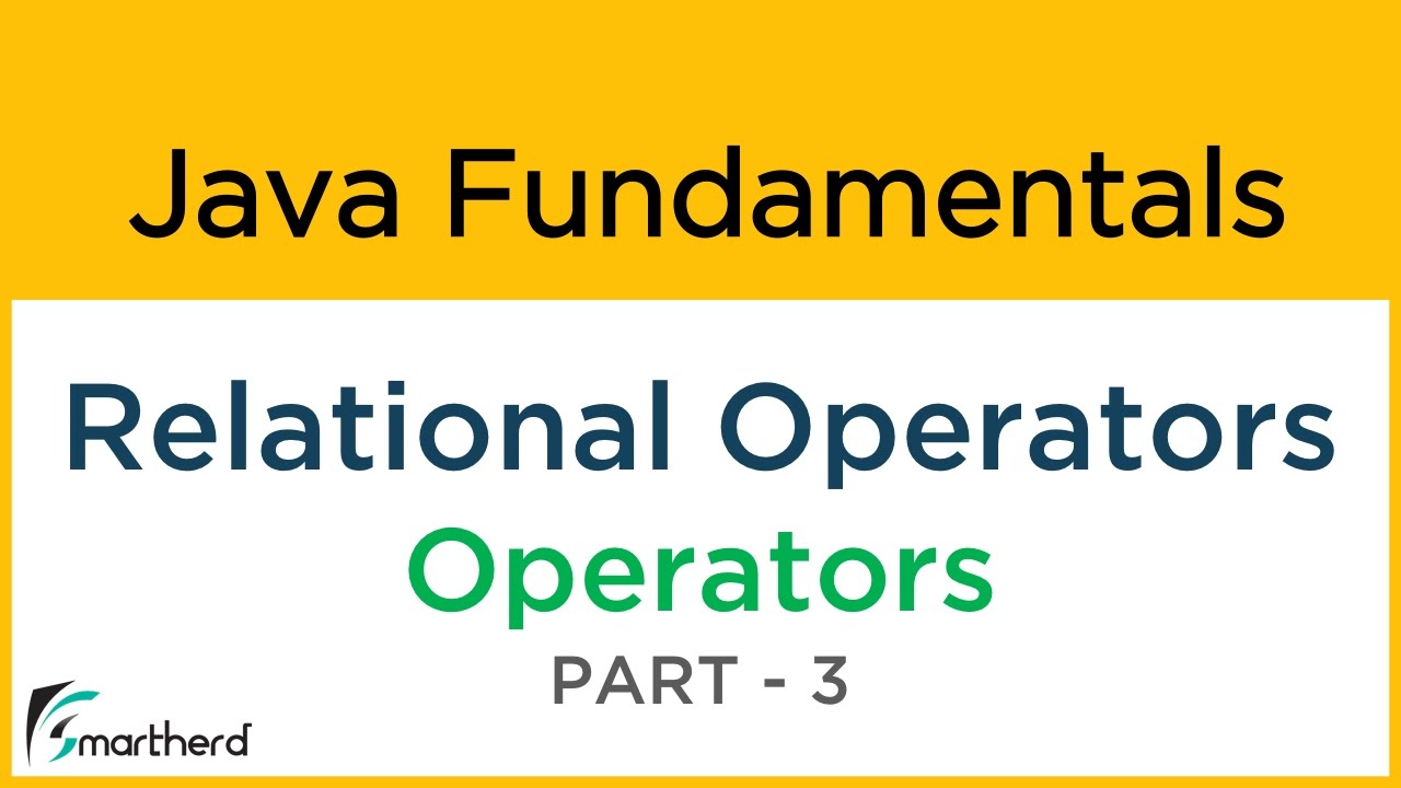 Java Relational Operators example. Java Tutorial for Beginners #3.3