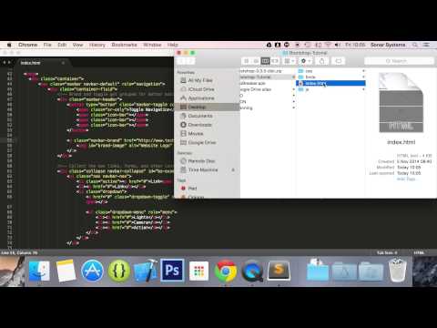 Learn Bootstrap 3 Tutorial 39 Navbar Brand Image - Mind Luster