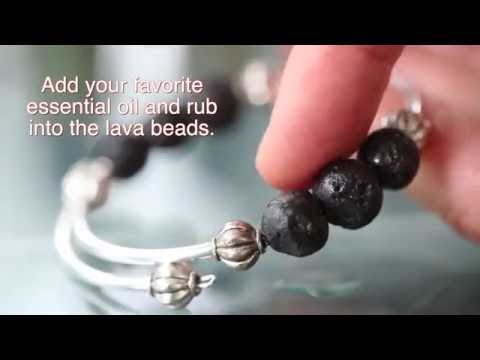 DIY Essential Oil Diffuser Braclet