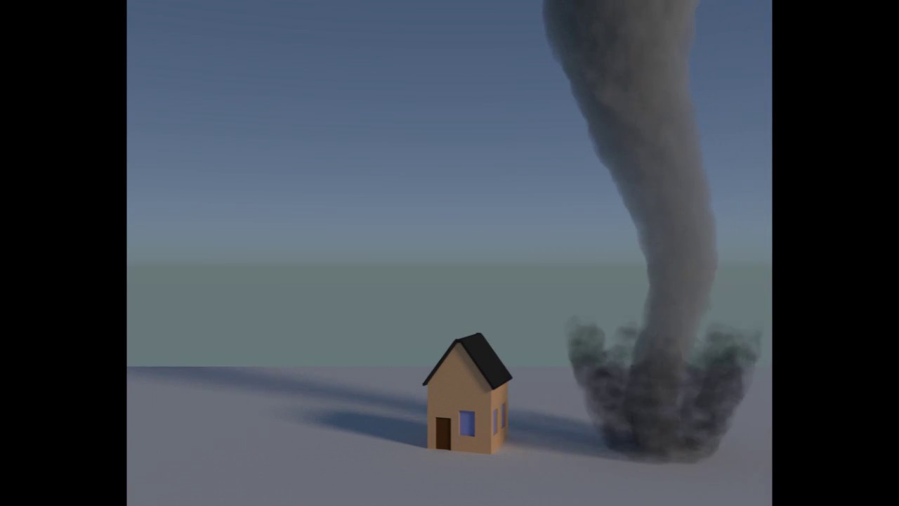 Blender Tornado Animation Test