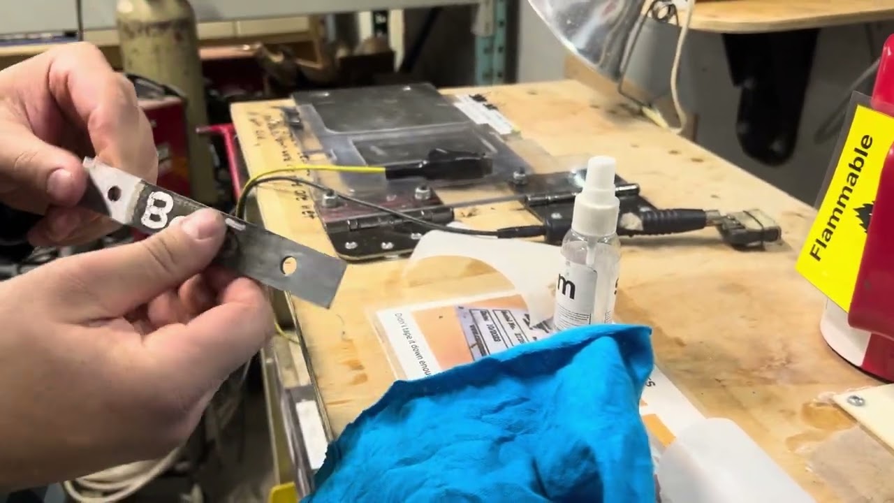 Etching mild steel with paint marker and stencil. Surfox machine ...