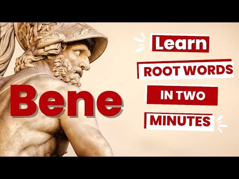 What Does BENE Mean? Learn This Root Word with Examples!