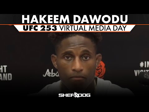 Hakeem Dawodu | UFC 253 Virtual Media Day interview
