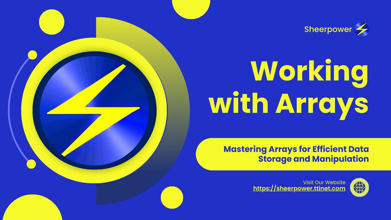 Working with Arrays