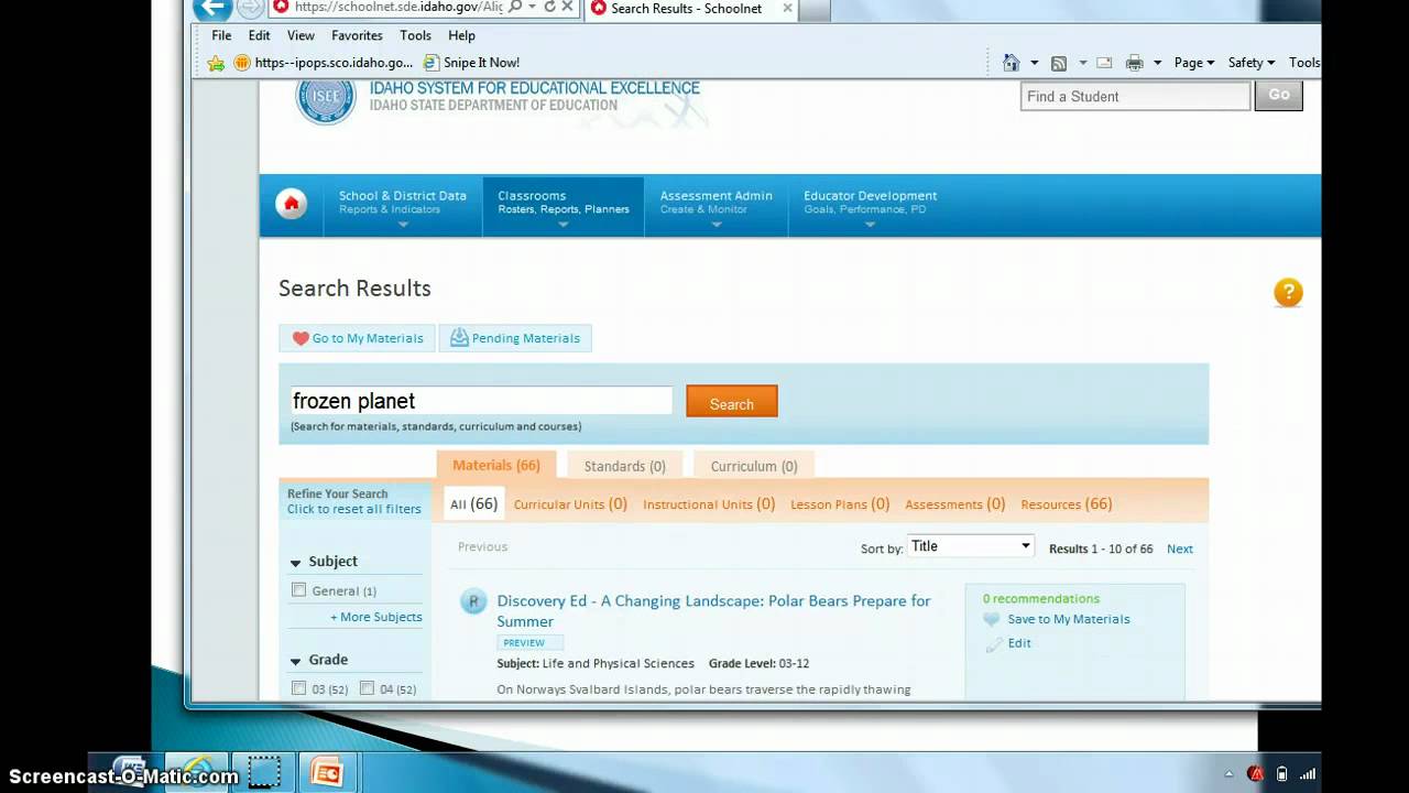 Discovery Education Streaming Intro  Screencast