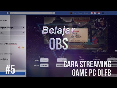 #5 Cara Live Streaming game PC ke Facebook