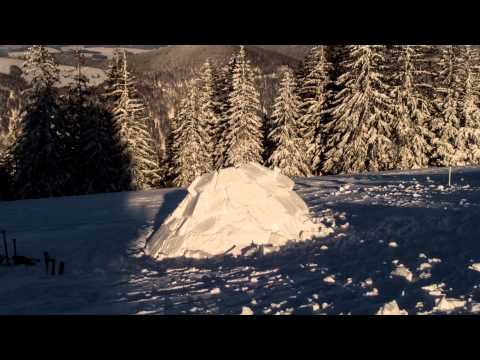 Iglubau mit dem Alpenverein Freiburg