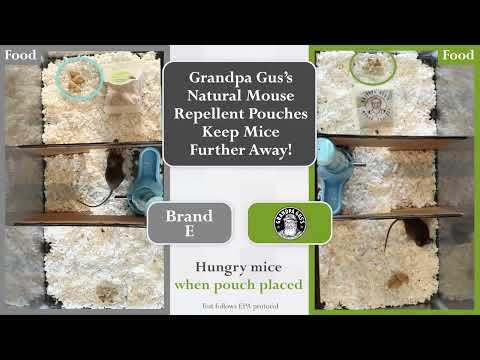 Grandpa Gus's Mouse Repellent Pouches vs Competitor