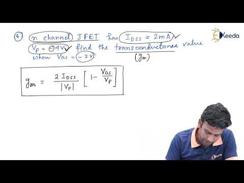 Understanding JFET: Numerical Problems Explained - GATE Electronic Devices - 6 Video Lecture ...