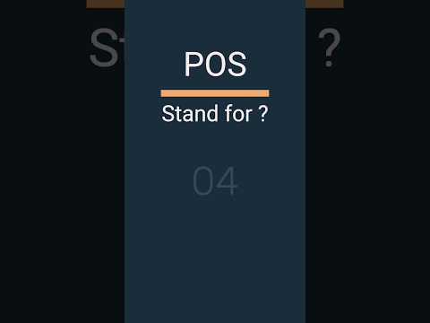 POS means ?