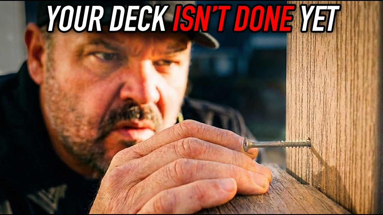 5 Things I Check On Every Deck Before Calling It Done