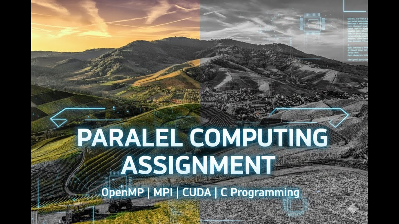 Speeding Up Image Processing with Parallel Computing | OpenMP, MPI & CUDA Tutorial