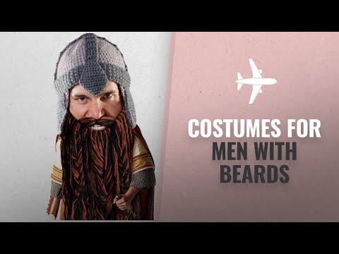 Great Halloween Costumes For Men With Beards: Beard Head Dwarf Warrior Beard Beanie - Epic Knit
