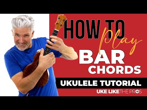 How to play Bar Chords on your Ukulele! Tips and Tricks!