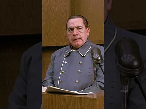 Göring Denies the Holocaust in His Nuremberg Testimony #military #movieclips #ww2