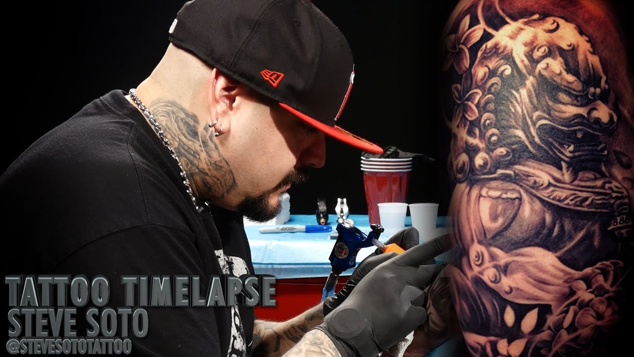 Tattoo Time Lapse - Steve Soto