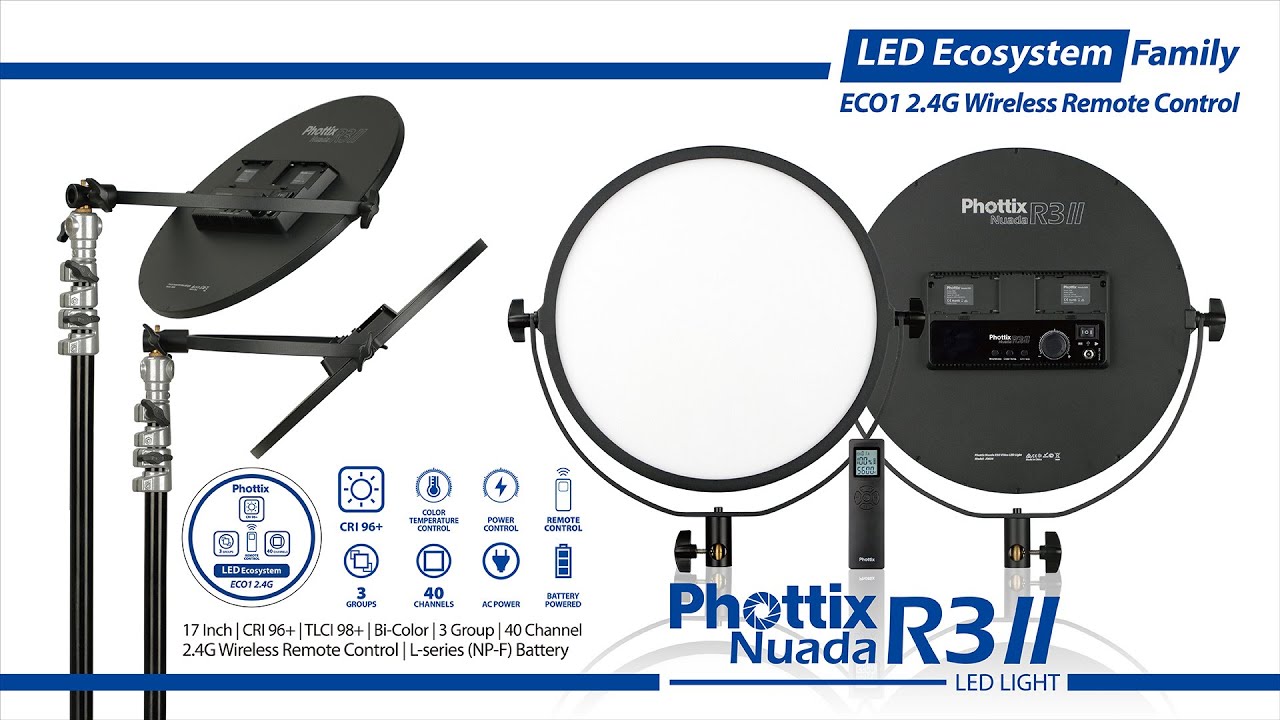Phottix Nuada R3 II Video LED light