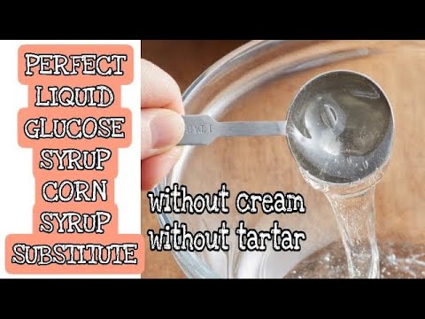 Glucose syrup-corn syrup substitute | How to make corn/glucose syrup at home without cream or tartar