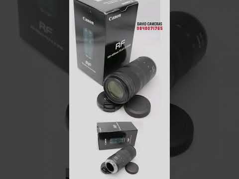 CANON RF 100-400mm f/5.6-8 IS USM LENS LIKE NEW@DAVIDCAMERAS MOUNT ROAD, CHENNAI Contact 9840071765