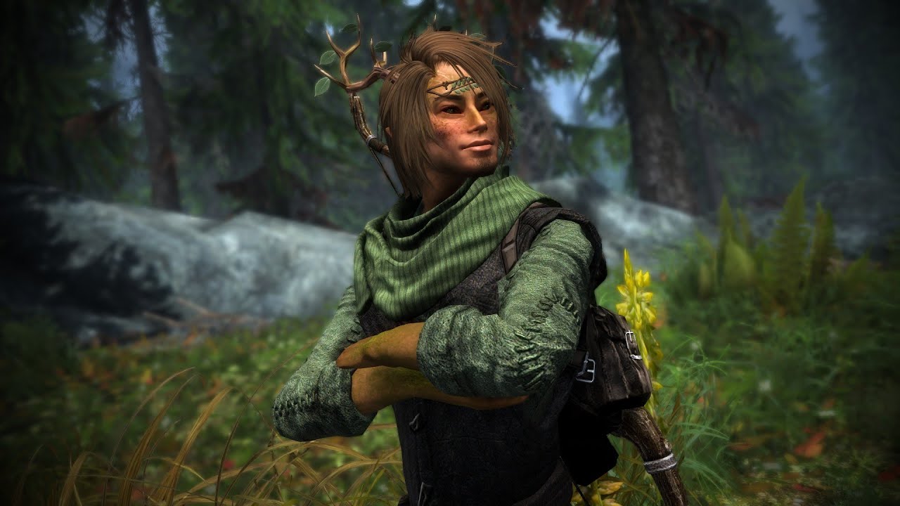 Skyrim - Custom Voiced Bosmer Follower Teaser