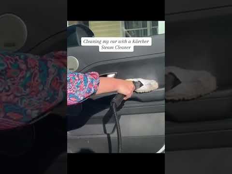 Cleaning Car Interiors With a Kärcher Steam Cleaner