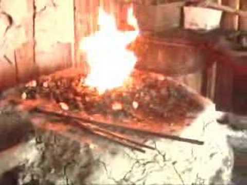Viking blacksmithshop in Värmlands Nysäter