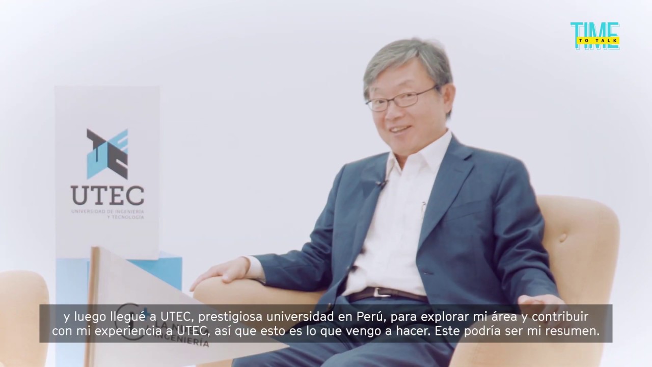 TIME 2 TALK: Wangdo Kim, experto en Biomecánica  | Universidad de Ingeniería y Tecnología - UTEC