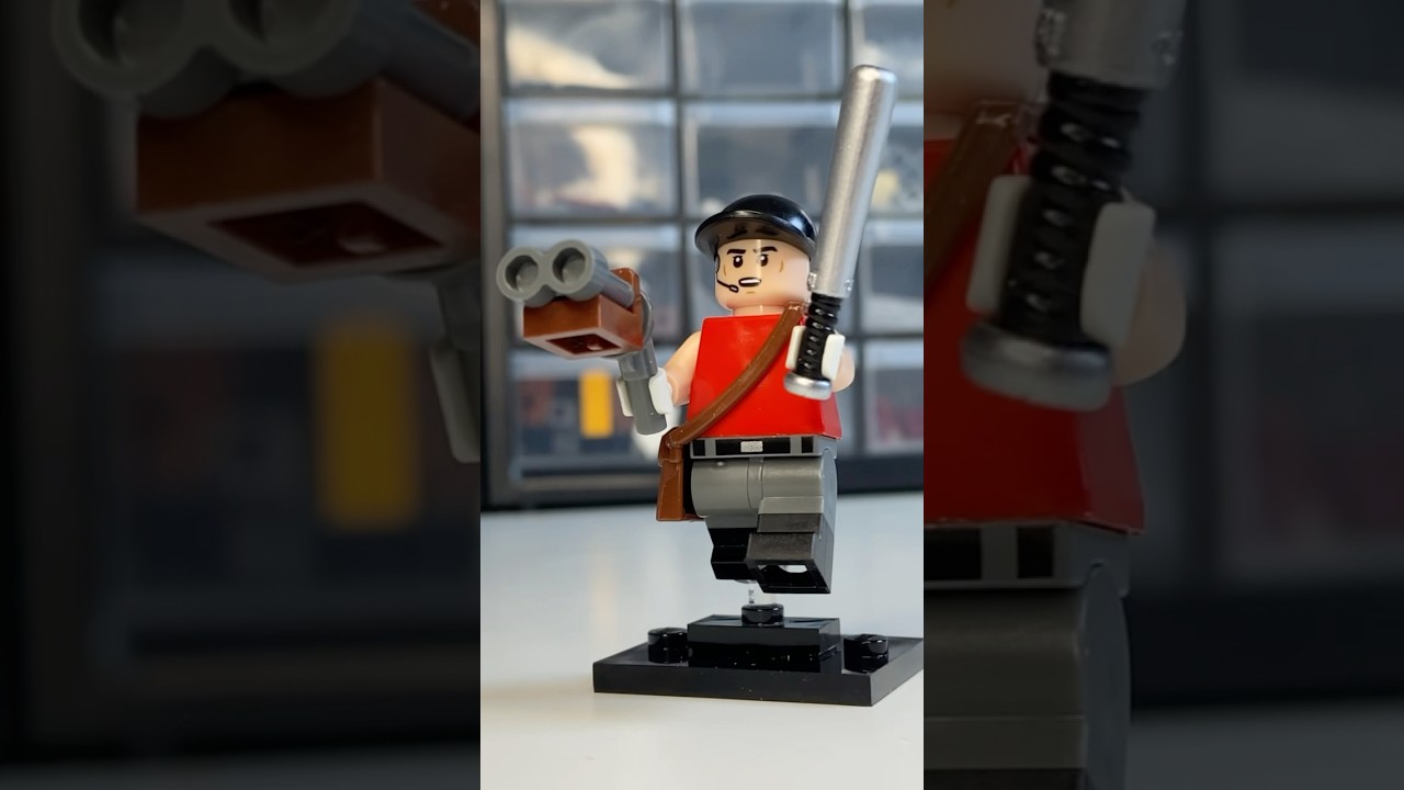 TF2 Scout in Lego! ⚾️👟