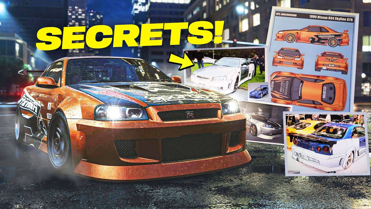 NFS Underground Design Secrets Revealed - 20+ Years Later!