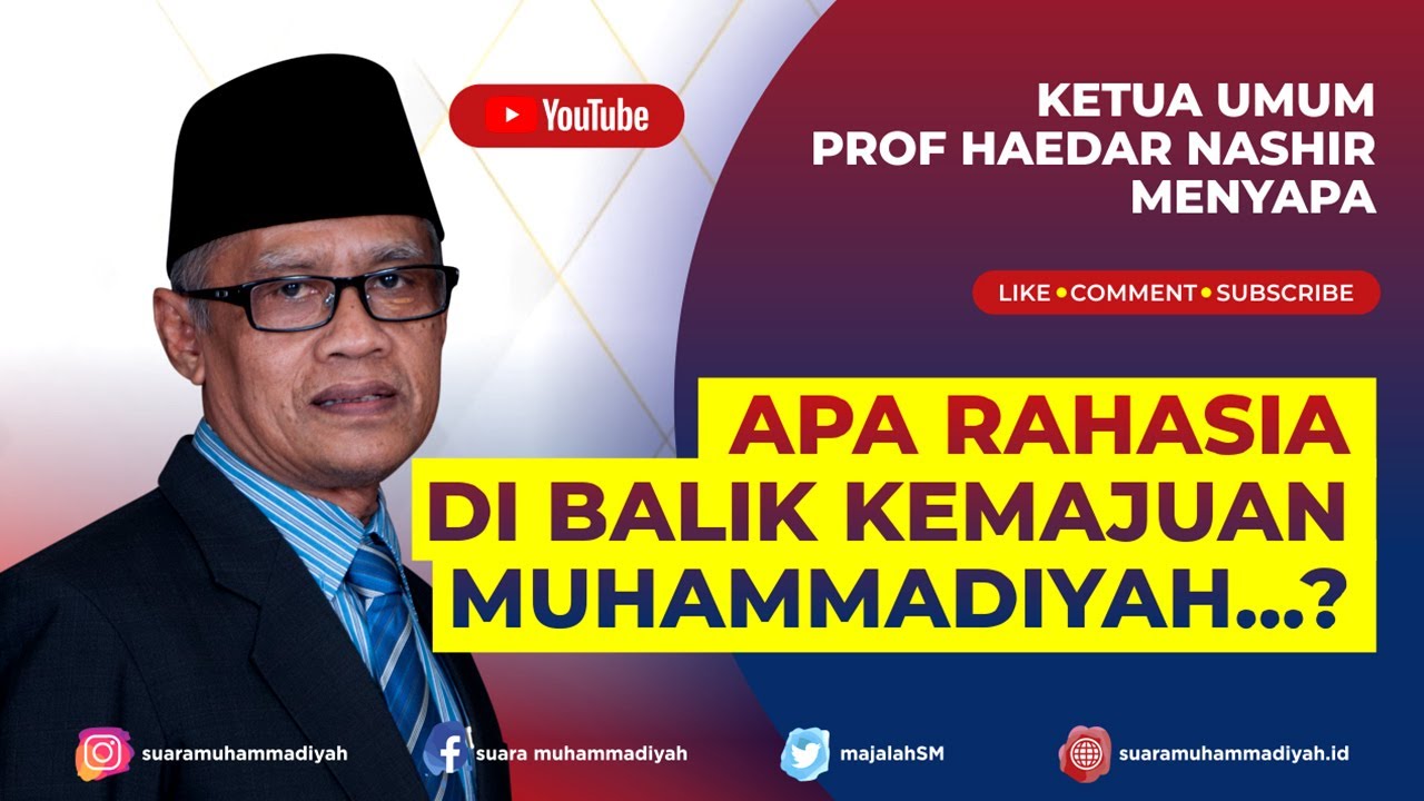 Sistem dan Manhaj Gerakan di Balik Kemajuan Muhammadiyah - Suara ...