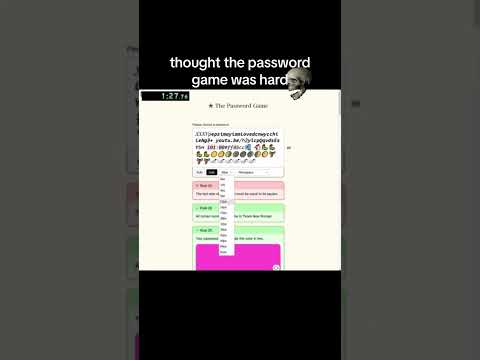 The Password Game Speedrun 💀 #shorts