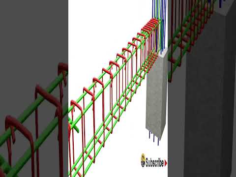 Simply Supported Beam reinforcement | 3D animation
