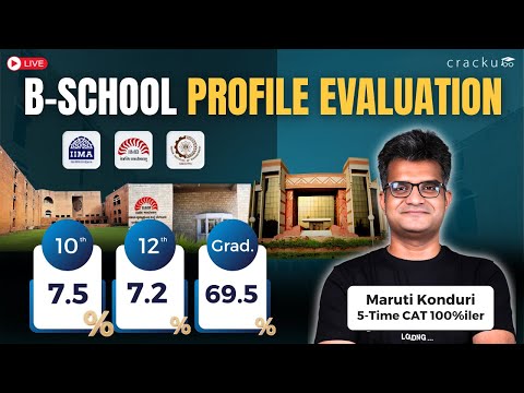 CAT 2025 Live Profile Evaluation π΄ Get Your Profile Reviewed By Maruti Sir (5-Time 100%iler)