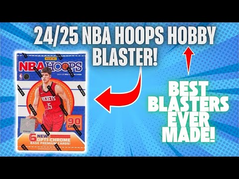 🚨PULLED 18 #’D CARDS & SSP! 2024/25 NBA HOOPS HOBBY BLASTER REVIEW! THESE WERE JUICED TO THE MAX! 😱