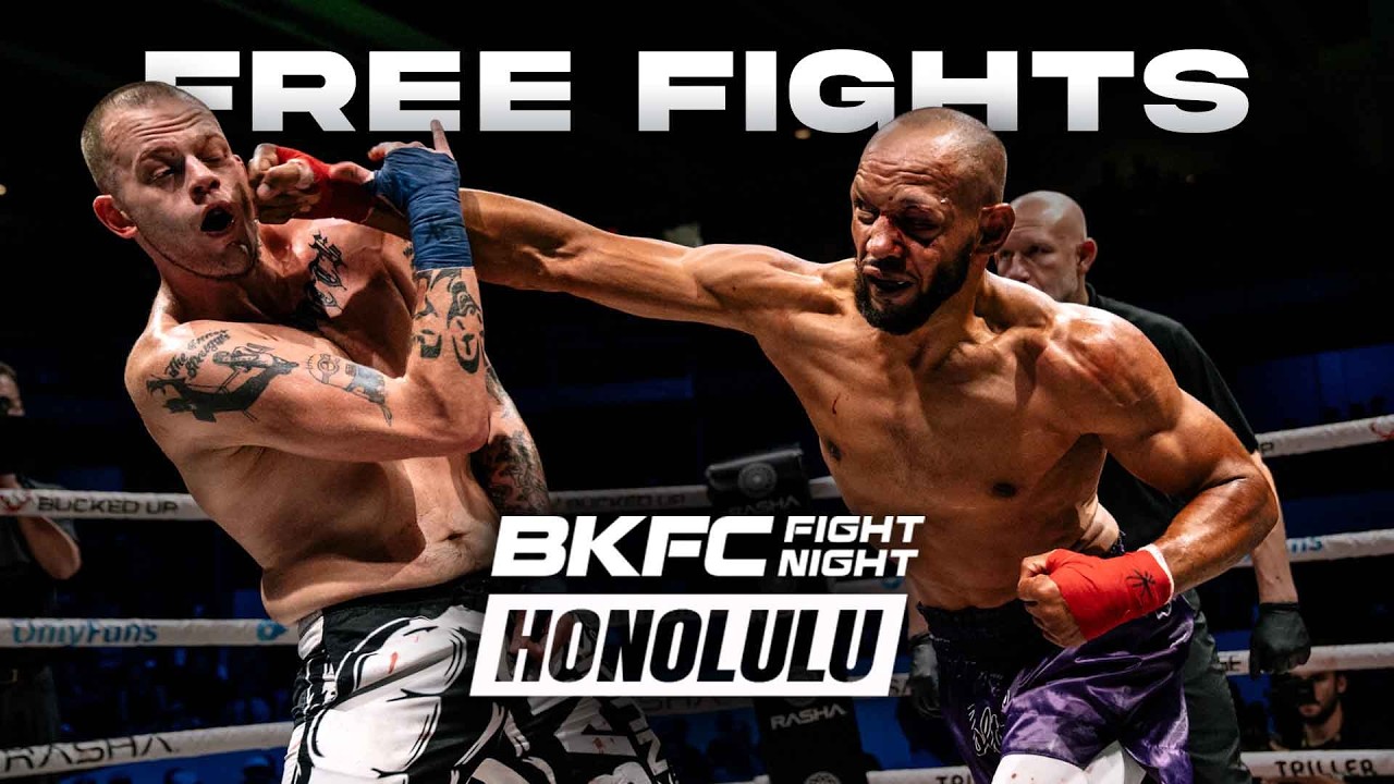 FREE LIVE FIGHTS! BKFC FIGHT NIGHT HONOLULU