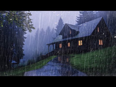 Perfect Rain Sounds For Sleeping And Relaxing - ASMR, Relax, Rain And Thunder Sounds For Deep Sleep