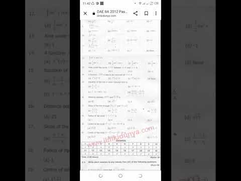 DAE math 212 .past paper(PBTE) subjective+objective#past paper#paper#board of technical education