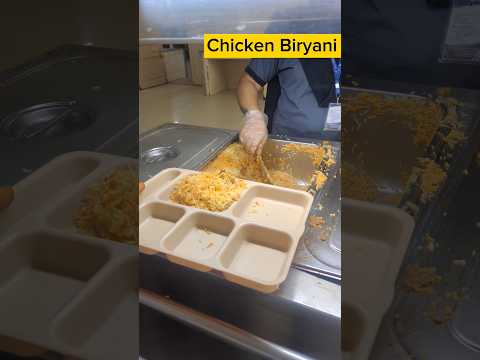 Sunday specials in Hostel mess Food | Chicken Biryani #hostel #trending #shorts #viral