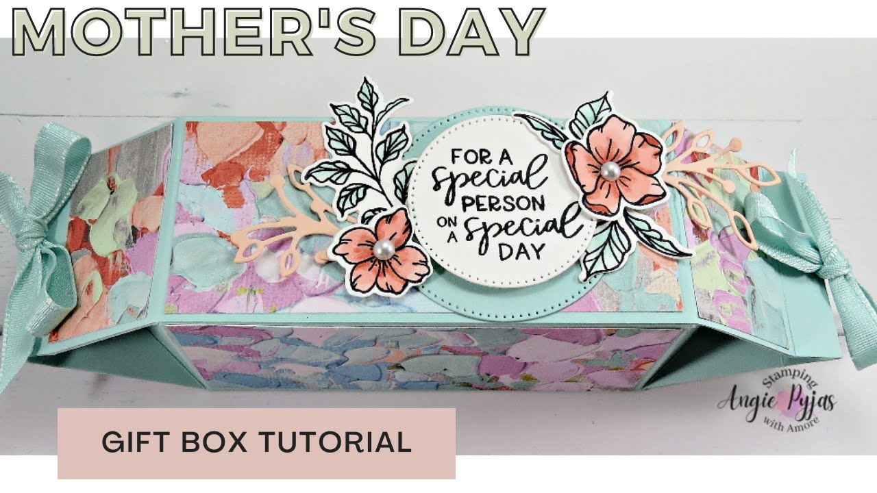 Unique Mother's Day Gift Box Tutorial: How to Craft a Gorgeous Floral Box